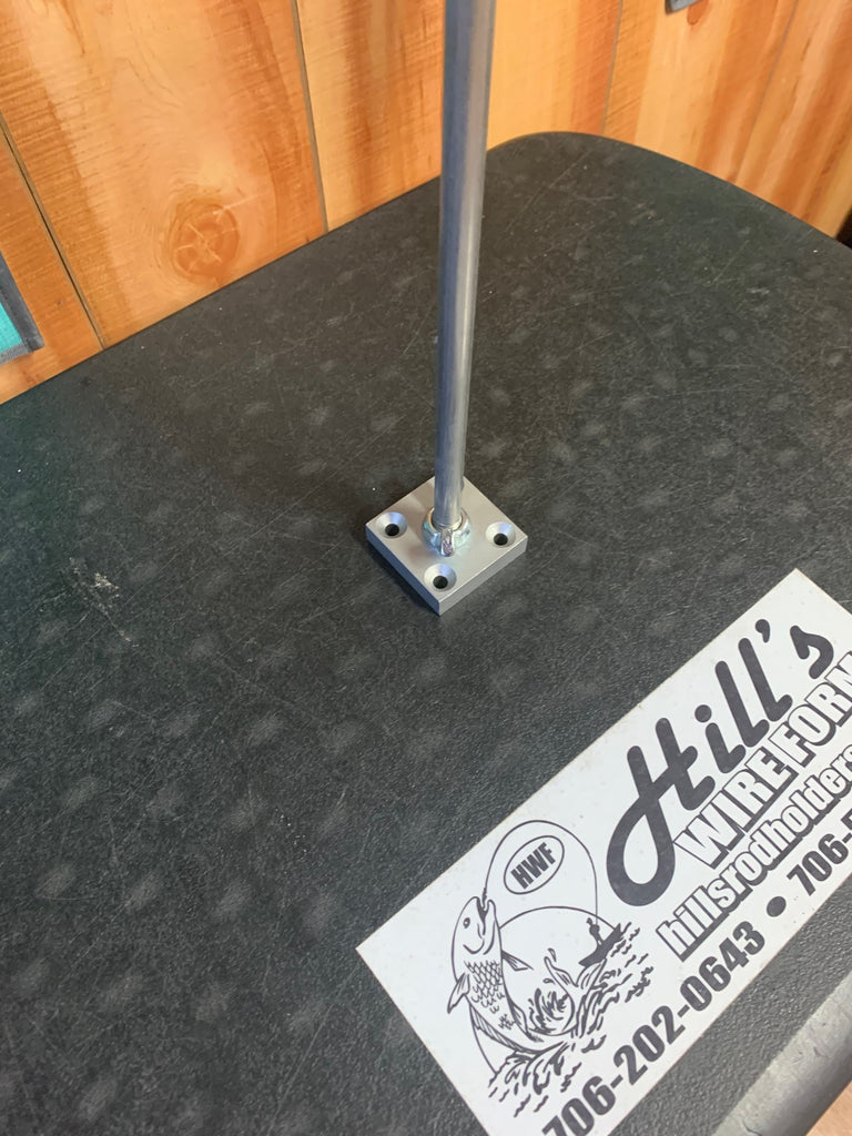 18 inch adjustable T Bar with 3 Holders** – Boat rigging 101